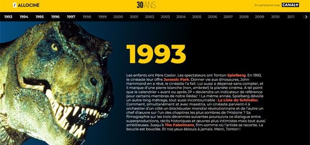AlloCiné fête ses 30 ans et célèbre trois décennies de cinéma et de ...