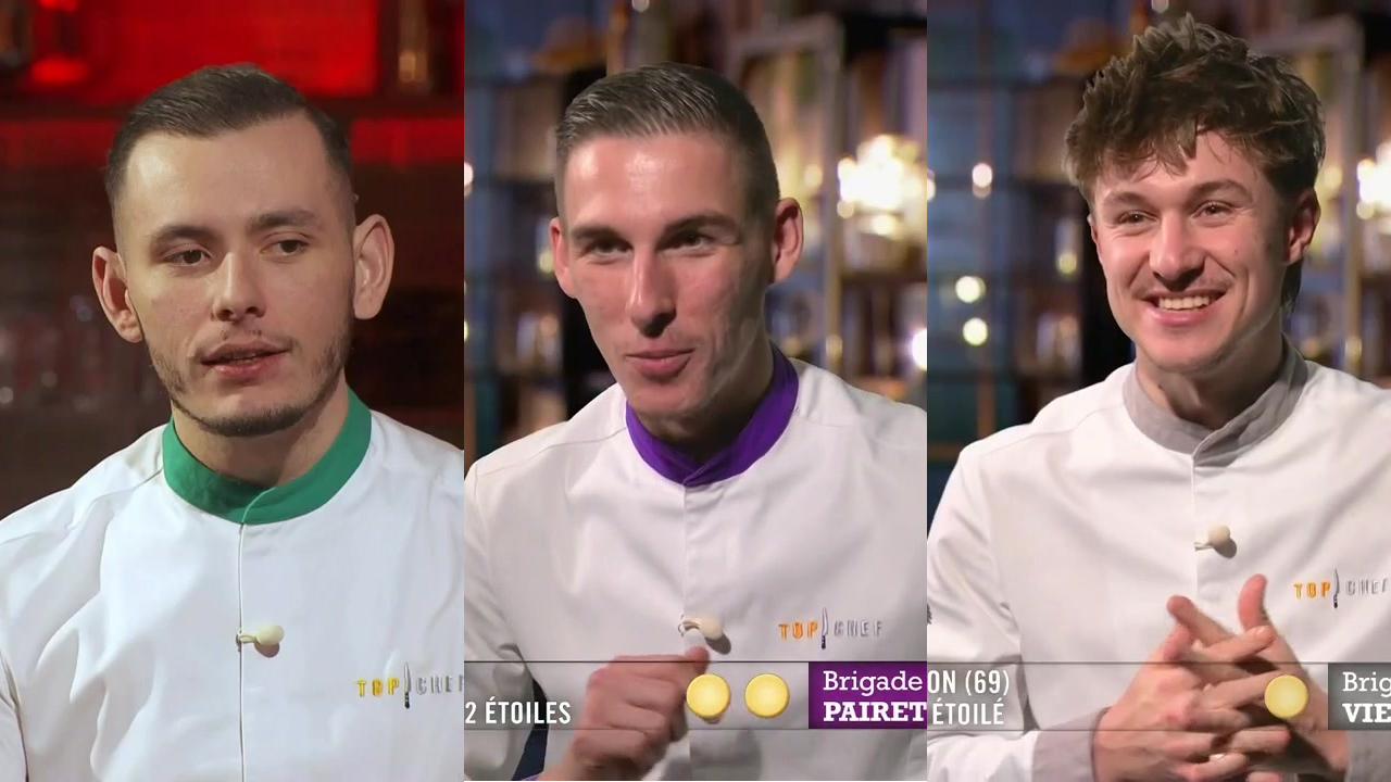 Top Chef : qui de Quentin, Charlie et Grégoire s'est qualifié pour la ...
