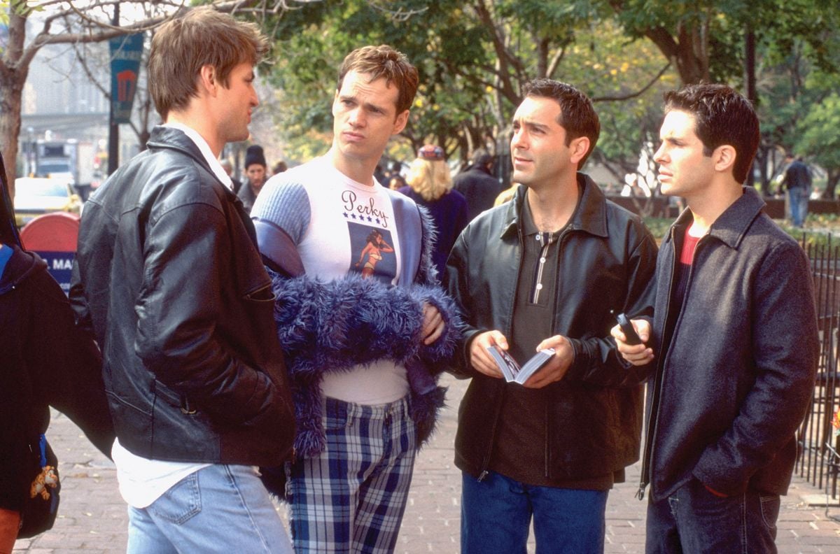 Queer as Folk (2000) : Photo Hal Sparks, Scott Lowell, Peter Paige ...
