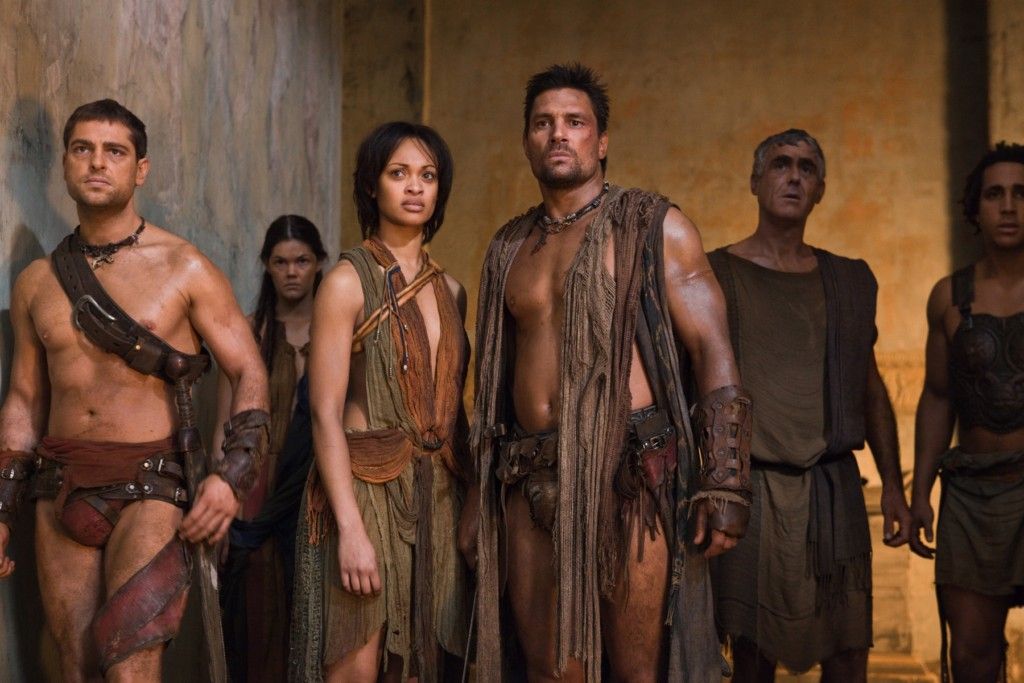 Spartacus : Spartacus : Photo Manu Bennett, Cynthia Addai-Robinson - 68 ...