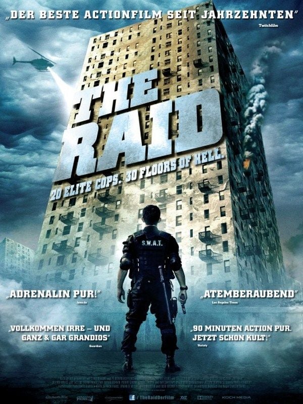 Affiche du film The Raid - Photo 8 sur 35 - AlloCiné
