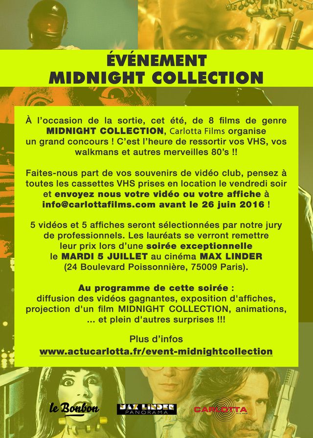 Gagnez des Blu-ray/DVD de la nouvelle Midnight Collection lancée par ...