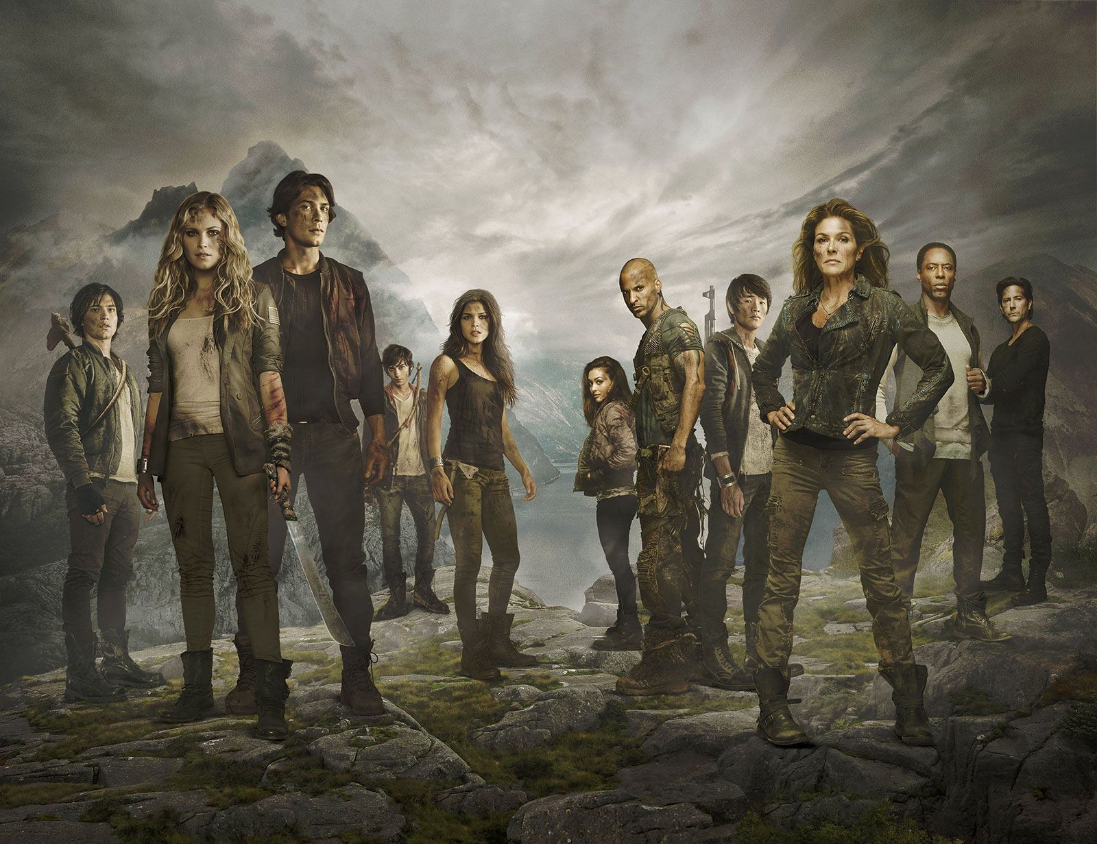 Les 100 : Photo Paige Turco, Devon Bostick, Isaiah Washington, Fraser ...