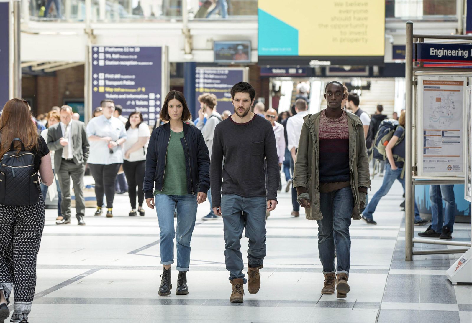 Humans : Humans : Photo Ivanno Jeremiah, Colin Morgan (II), Sonya ...