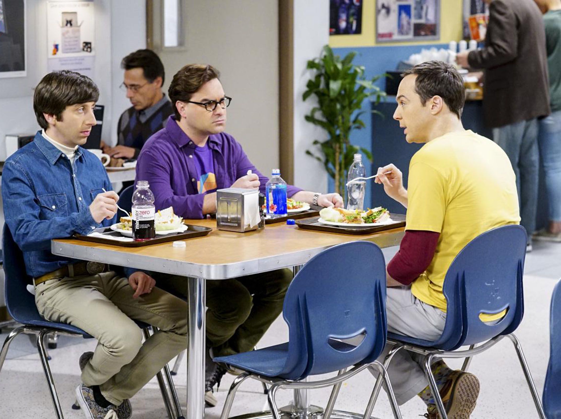 Photo de Jim Parsons - The Big Bang Theory : Photo Johnny Galecki, Jim Parsons, Simon Helberg ...