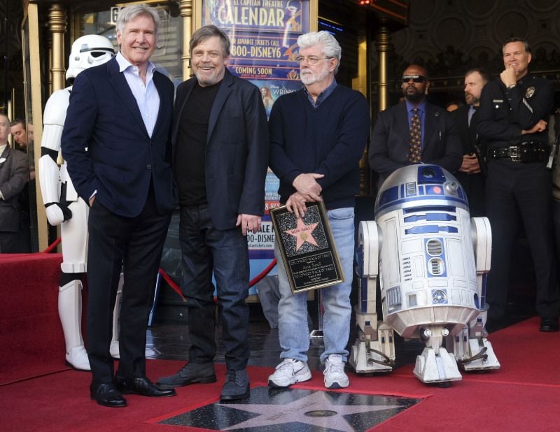 Photo de Harrison Ford - Photo promotionnelle Mark Hamill, Harrison ...