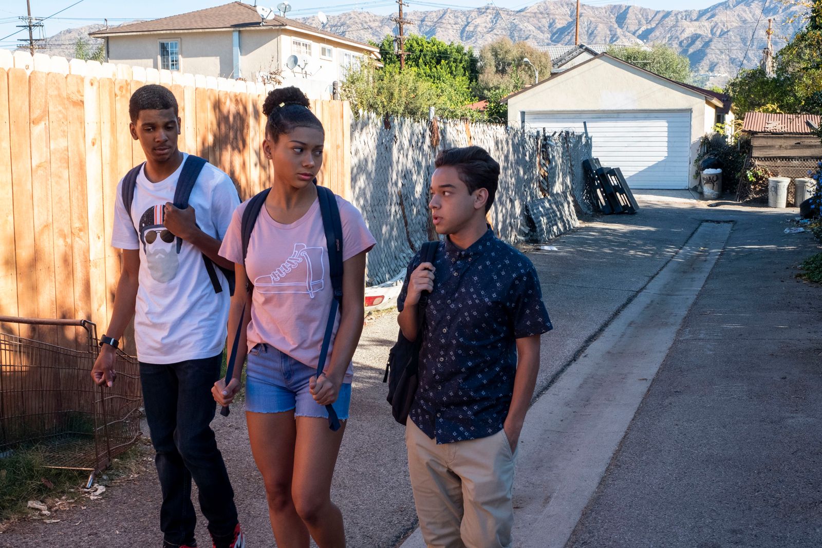 On My Block : On My Block : Photo Jason Genao, Brett Gray, Sierra Capri ...
