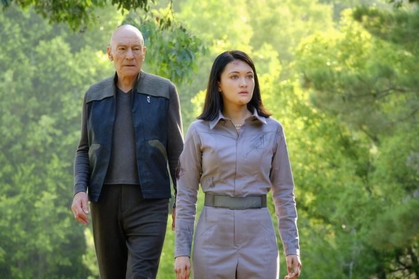 Star Trek: Picard : Star Trek: Picard : Photo Patrick Stewart, Isa ...