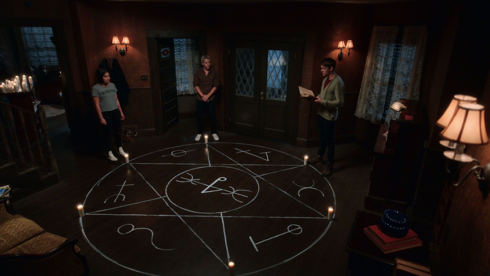 The Order : The Order : Photo Devery Jacobs, Jake Manley, Thomas Elms ...