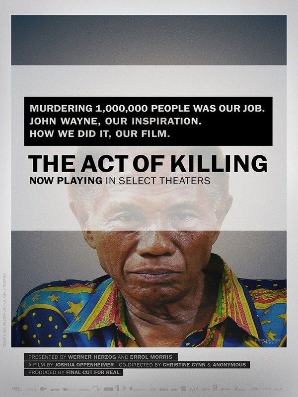 Affiche du film The Act of Killing - L'acte de tuer - Photo 11 sur 15 ...