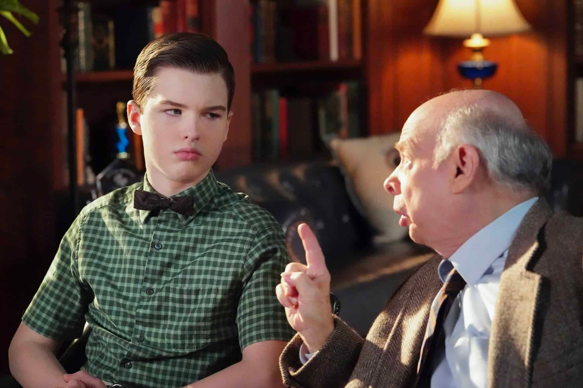 Young Sheldon : Young Sheldon : Photo Iain Armitage, Wallace Shawn - 35 ...