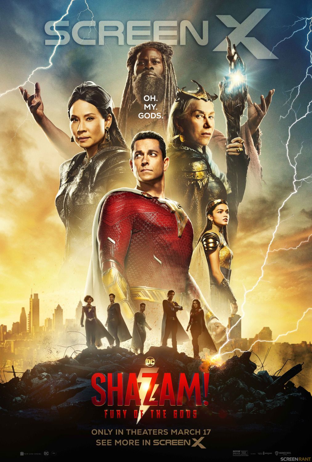 Affiche du film Shazam! La Rage des Dieux - Photo 36 sur 42 - AlloCiné
