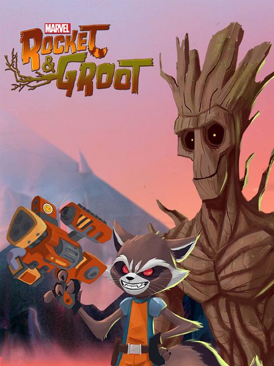 Poster Marvel Rocket et Groot - Affiche 13 sur 13 - AlloCiné