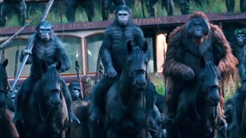 Teaser du film La Planète des singes : l'affrontement - Teaser de la ...