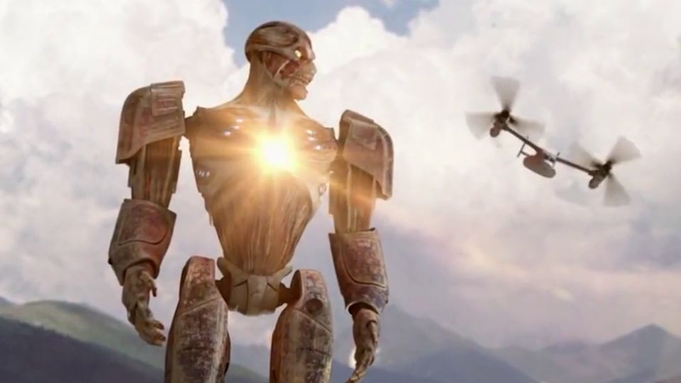 Trailer du film Mega Shark vs. Kolossus - Mega Shark vs. Kolossus Bande ...
